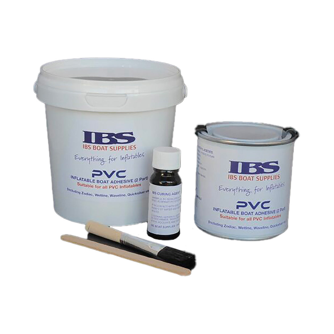 IBS PVC Glue Pack 2-Part Glue 250ml