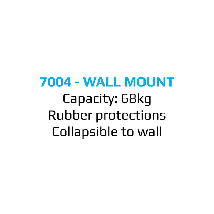 Riber Heavy Duty Wall Mount – Folding Kayak & Paddle Rack, 68kg ...