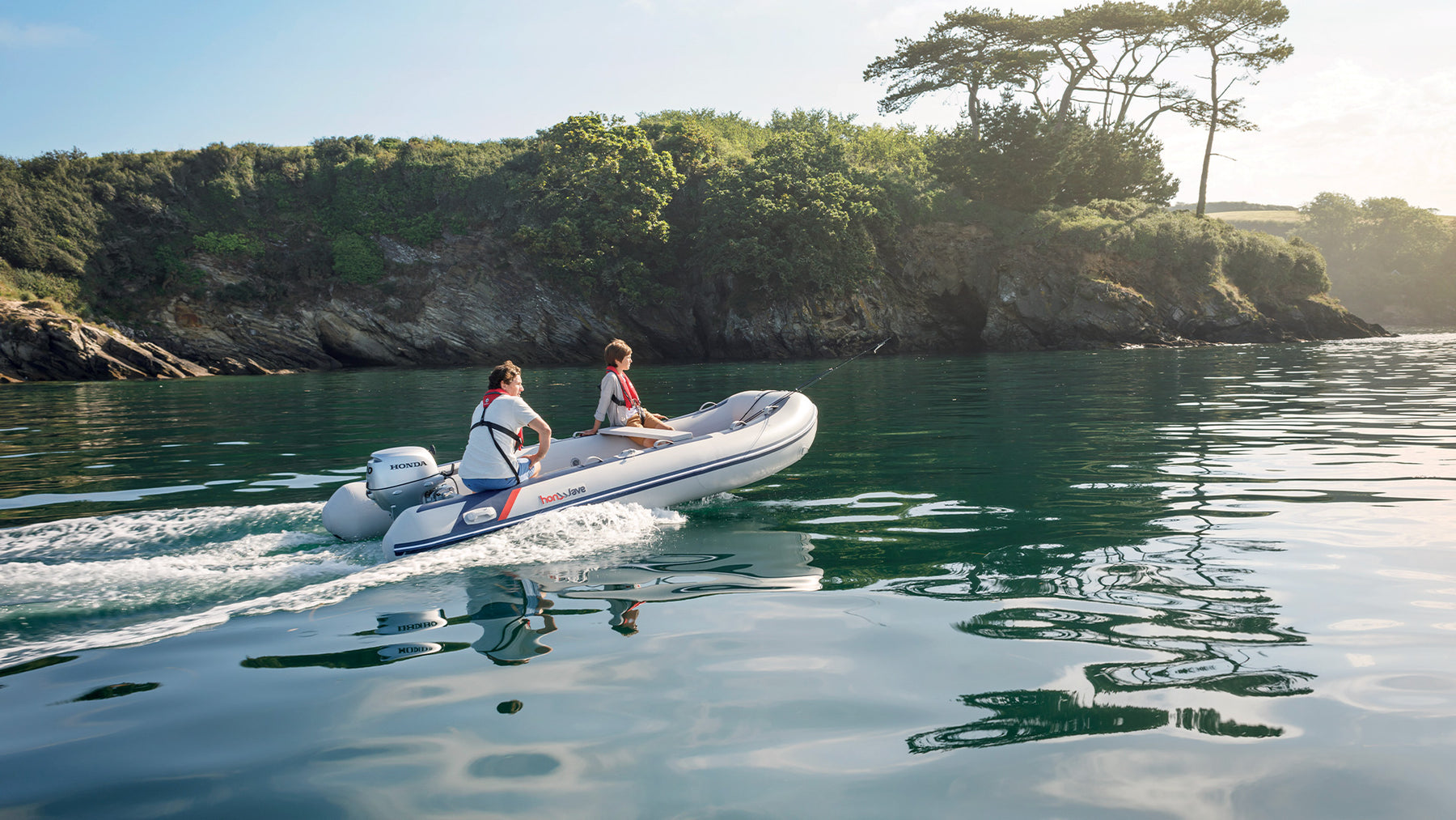Honwave T40 AE Aluminium Floor with Air Keel Inflatable Boat