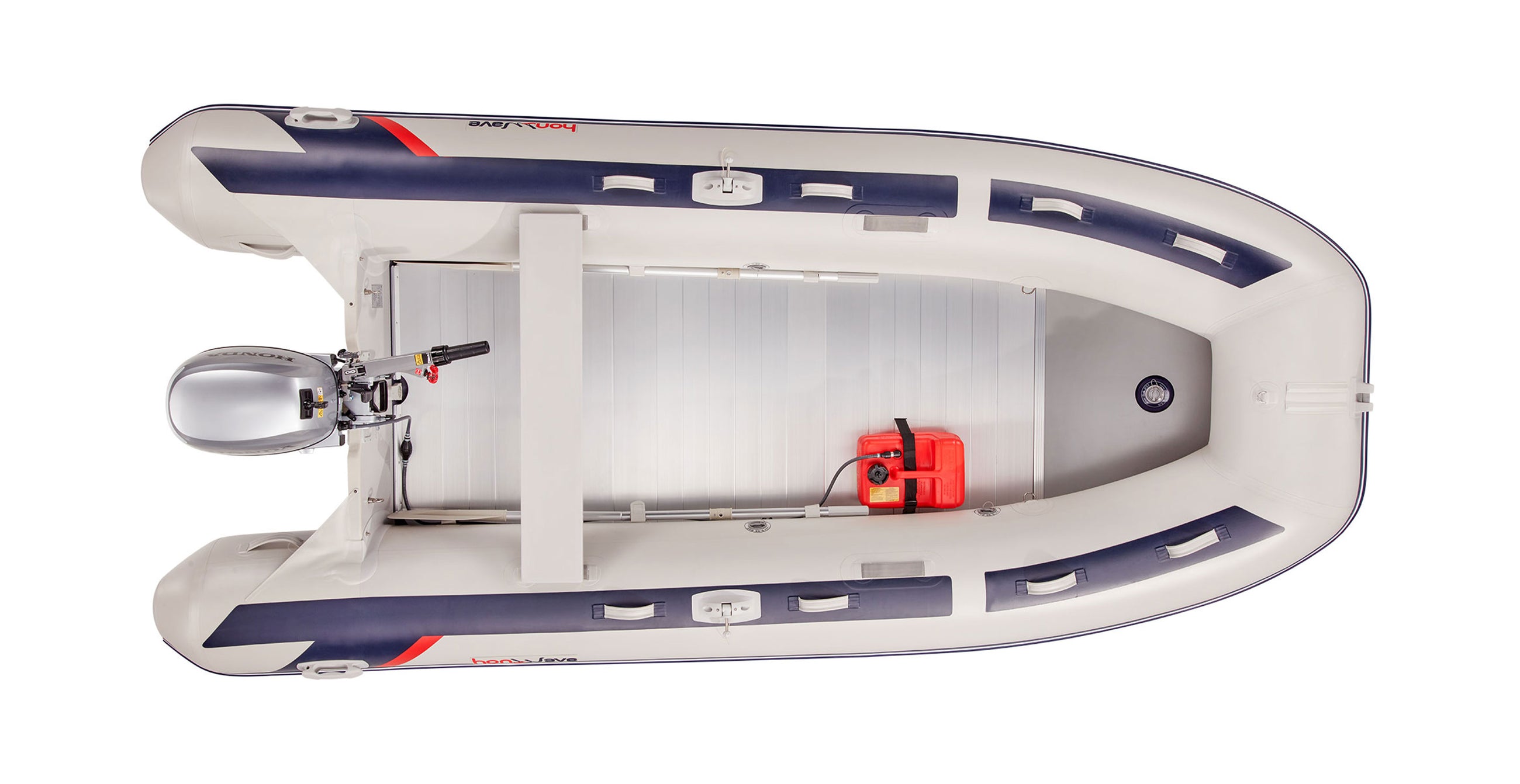 Honwave T40 AE Aluminium Floor with Air Keel Inflatable Boat